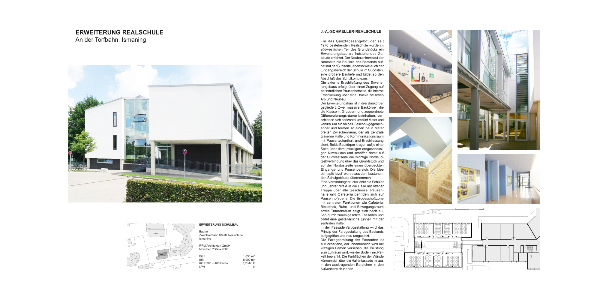 Realschule Ismaning – prpm Architekten+Stadtplaner GmbH