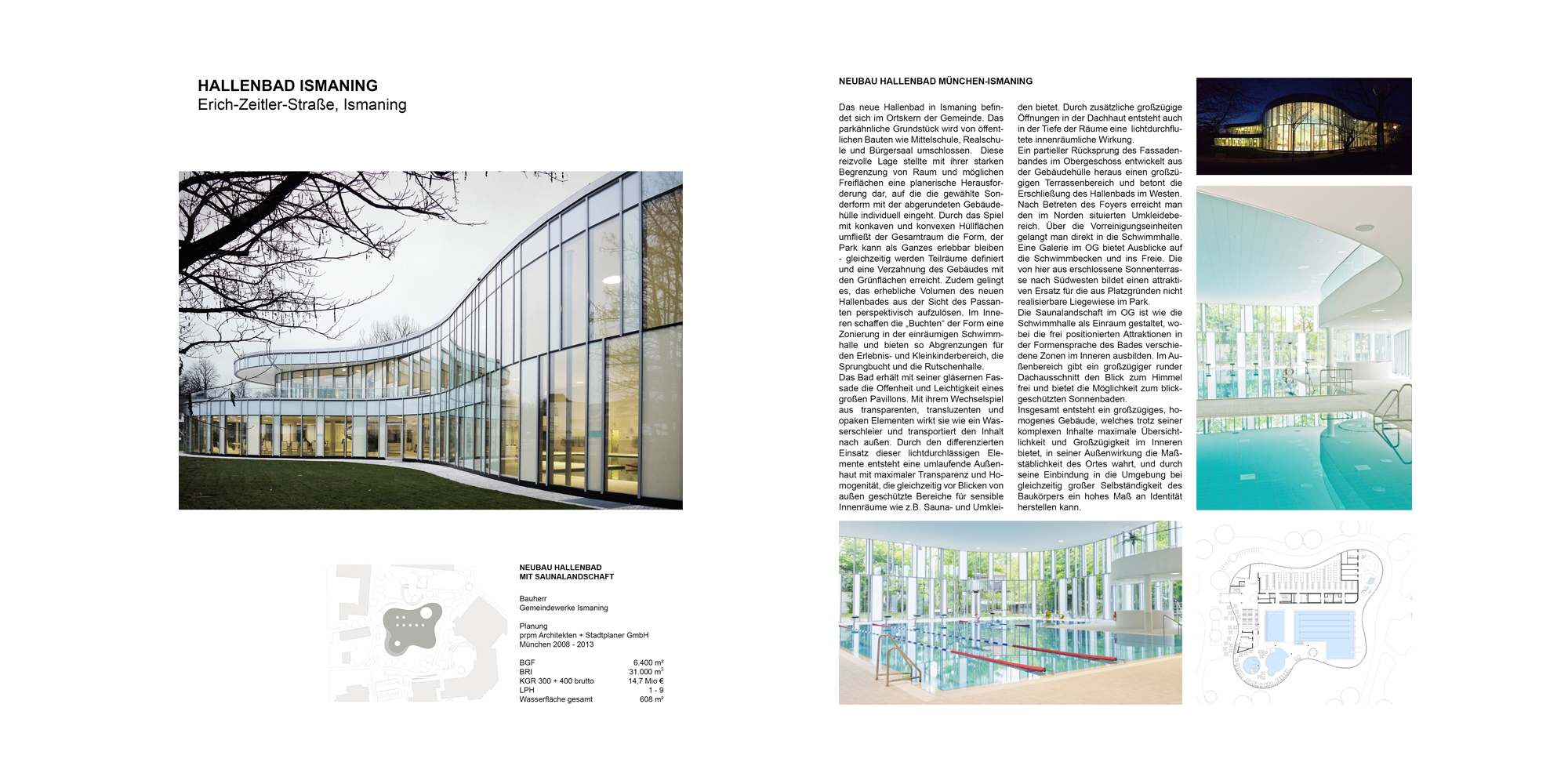 Hallenbad Ismaning – prpm Architekten+Stadtplaner GmbH